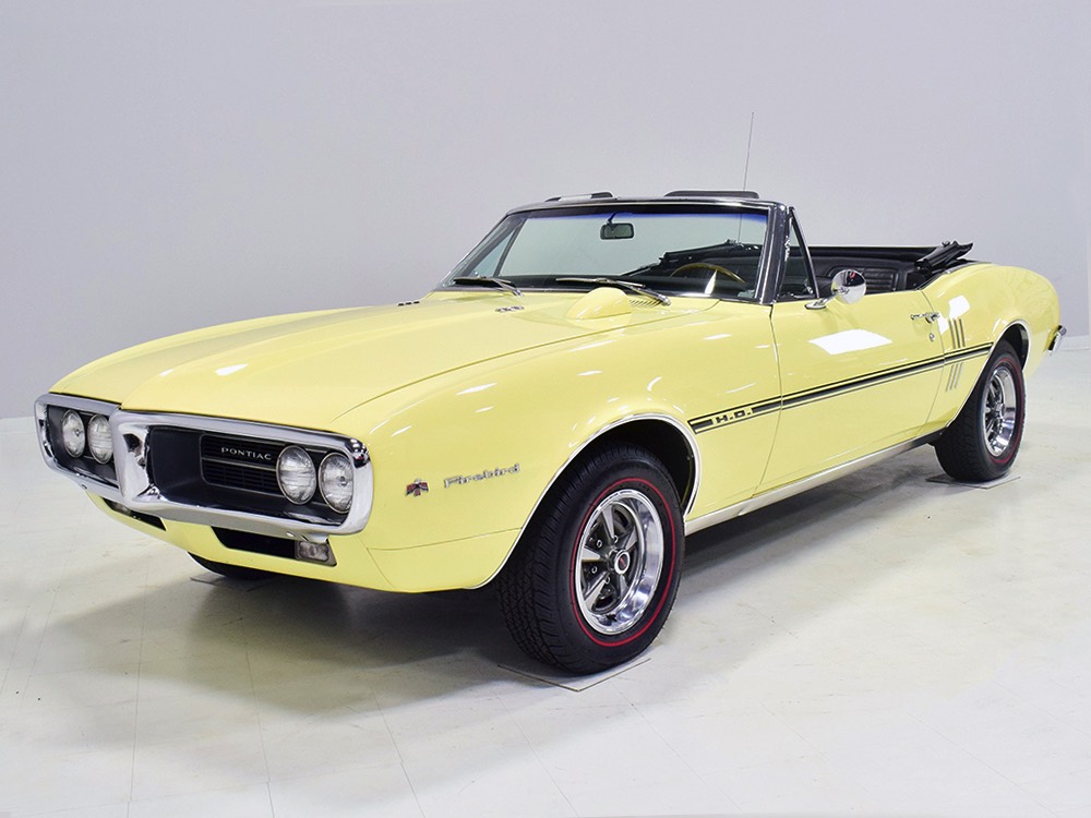 Harwood Motors :: 1967 Pontiac Firebird Convertible - SOLD