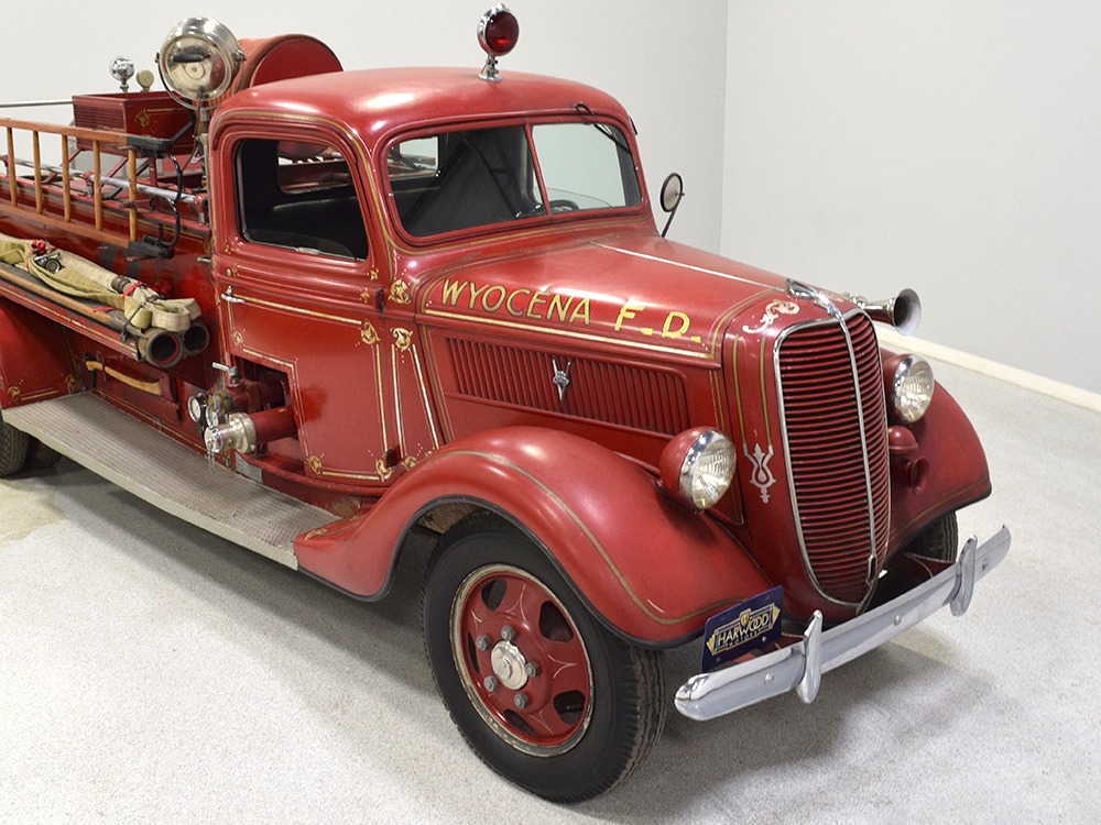 Harwood Motors :: 1937 Ford Fire Truck - SOLD